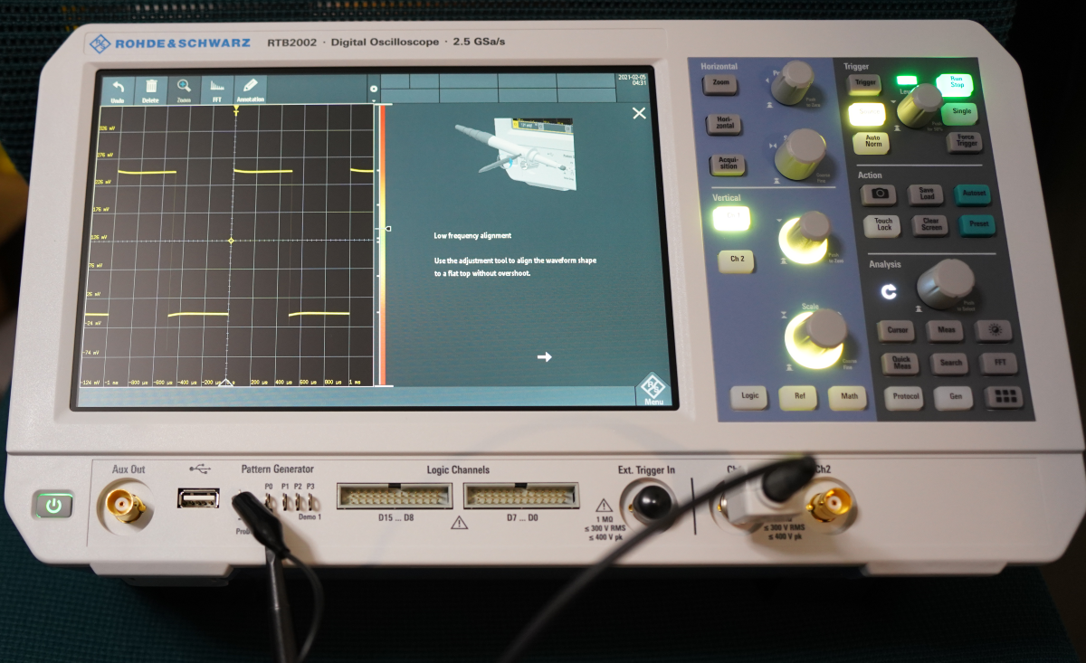 ローデ・シュワルツのオシロスコープRTB2002を買った – 電機屋の毎日